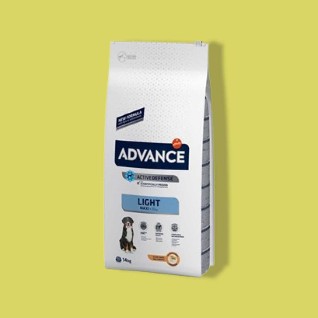 Advance - Maxi Light Hondenvoer 14 kg – Pawty